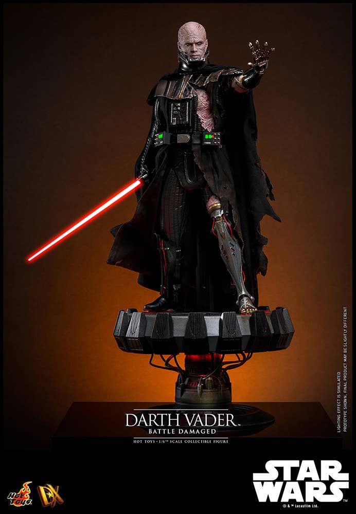 Movie Masterpiece Deluxe - Fully Poseable Figure: Star Wars - Darth ...