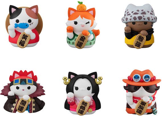 MEGA CAT PROJECT One Piece Nyan Piece Nyan! Manekineko Fortune Lucky ...